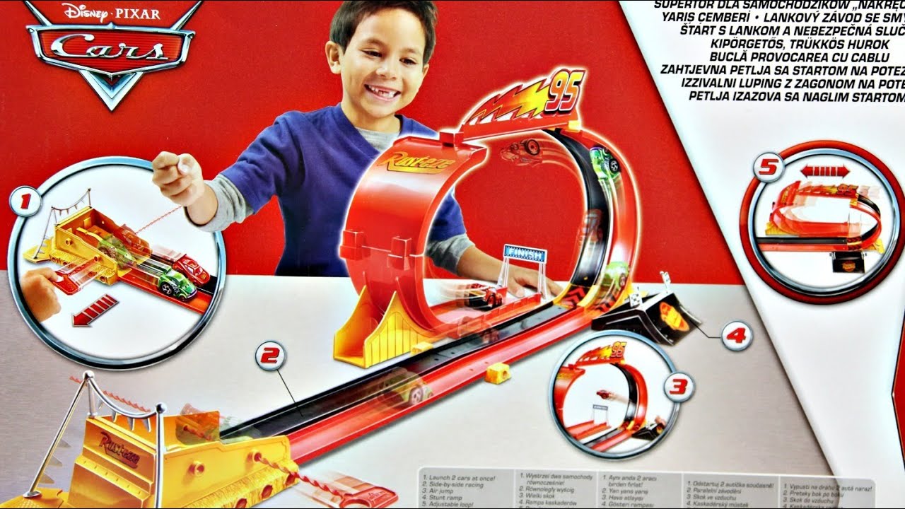 Mattel - Cars 2 / Auta 2 - Rip-Start Challenge Loop Trackset / Super ...