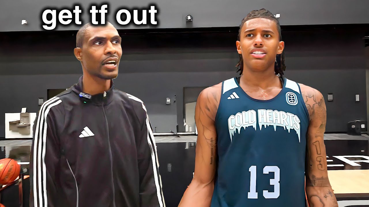Diamant Blazi Goes To Basketball Practice... - YouTube