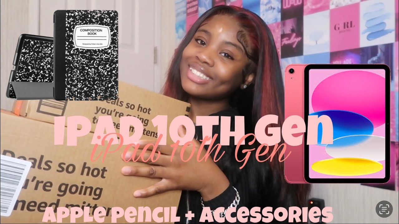 2022 PINK IPAD UNBOXING (10th Generation IPad) SO PRETTY - YouTube