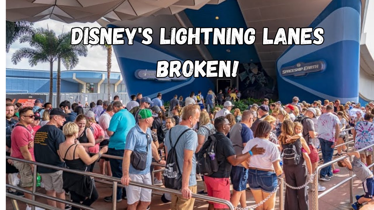 Disney's Lightning Lanes Broken! Why Lines Are So Long! - YouTube