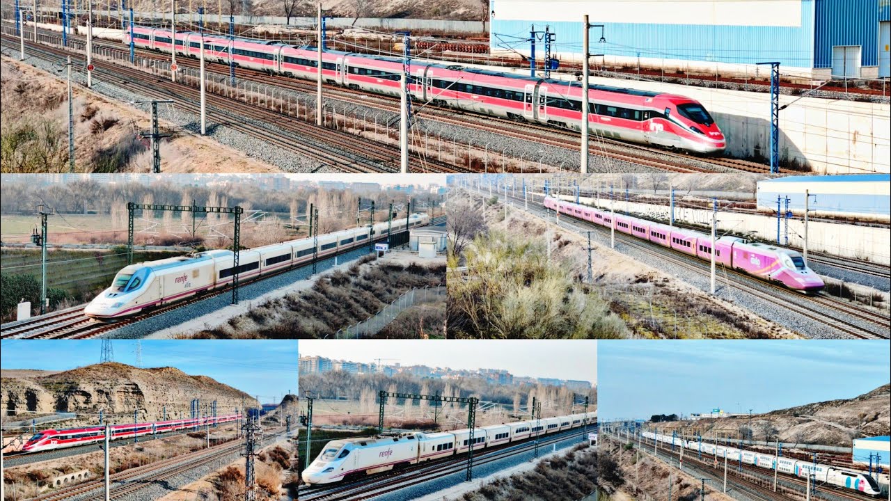 Trenes de viajeros Renfe Ave , Velaro , Alvia , Avant , Avlo , Ouigo e ...