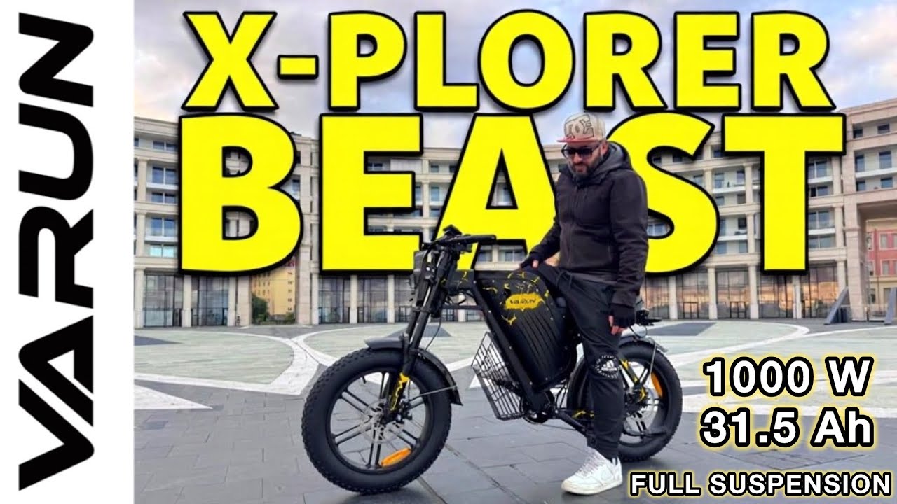 VARUN X-PLORER BEAST Una moto a pedali! Bici economica dall’autonomia ...