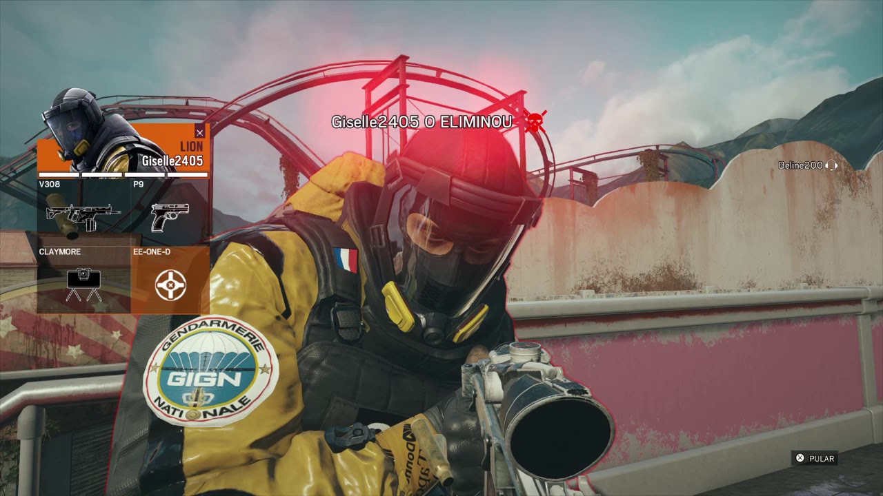 Rainbow Six Siege - Gameplay Parque Temático Ranked - YouTube