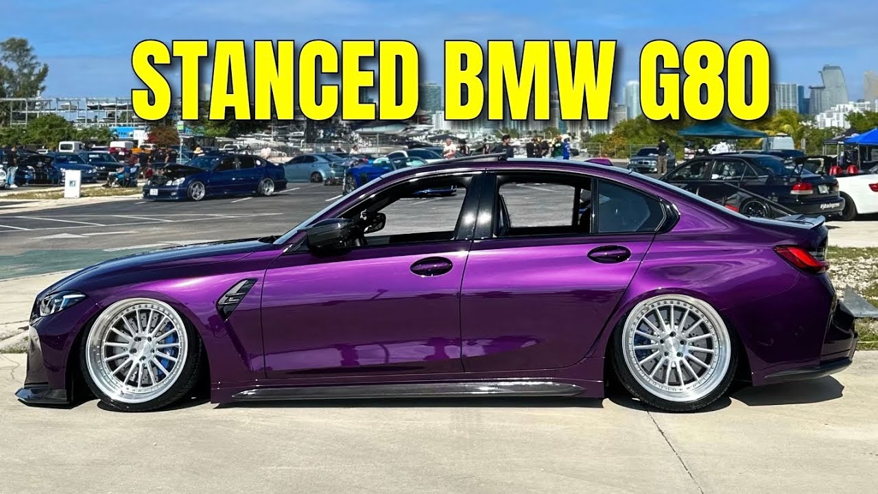 WE STANCED A BRAND NEW 2025 BMW G80 M3! - YouTube