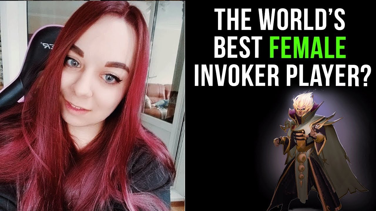 The World's Best Female Invoker Player?! Amazing INV0KERGIRL Gameplay ...