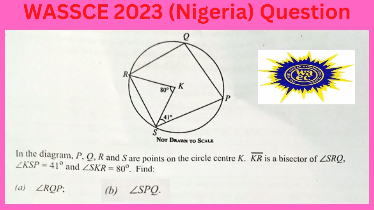 2023 WASSCE Question (Nigeria) - YouTube