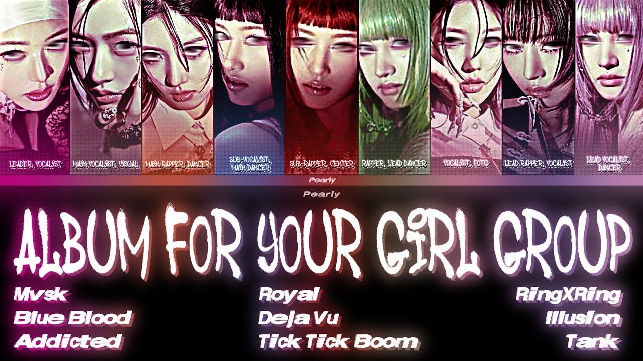 ⏤͟͟͞͞ n Album for your gg┆︴Y ur Girl Gr up 9 members ೄྀ - YouTube