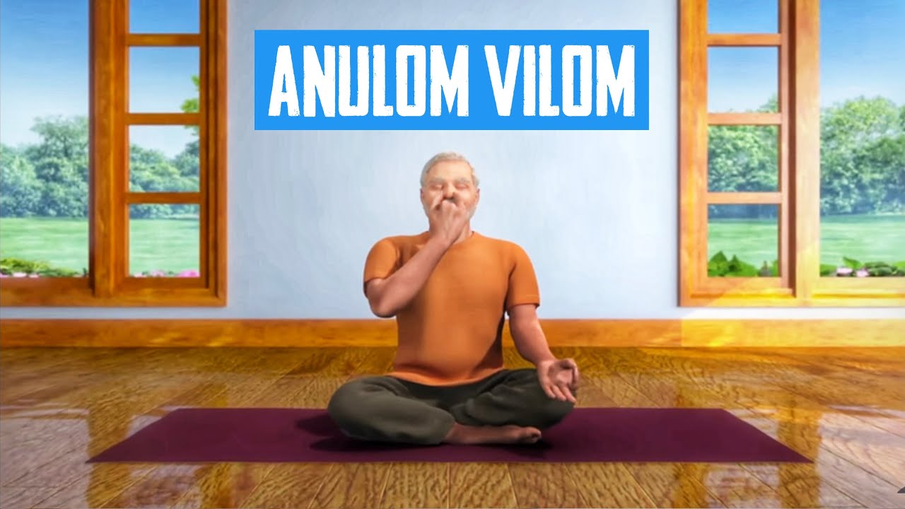 How to do Anulom Vilom Pranayama | Step by Step - YouTube