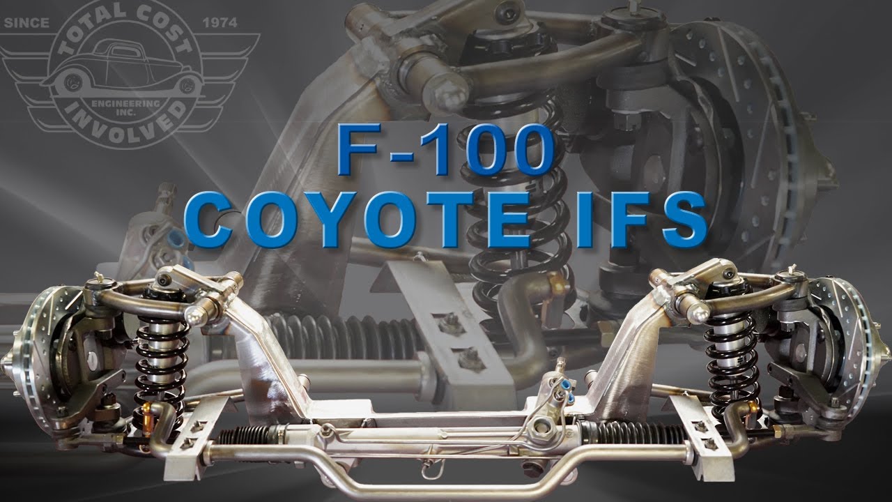 TCI Engineering New Product: 1953-1964 F100 Coyote Custom IFS - YouTube