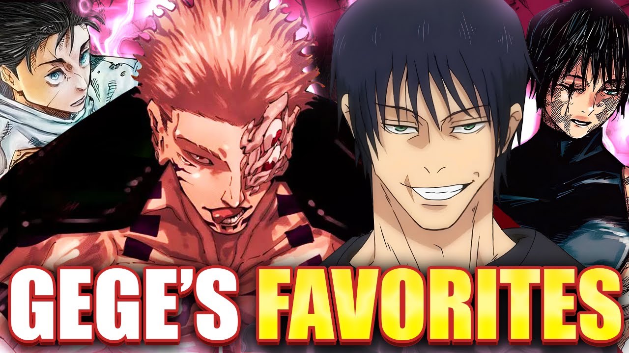 These Are the Characters Gege Akutami Loves MOST in Jujutsu Kaisen ...