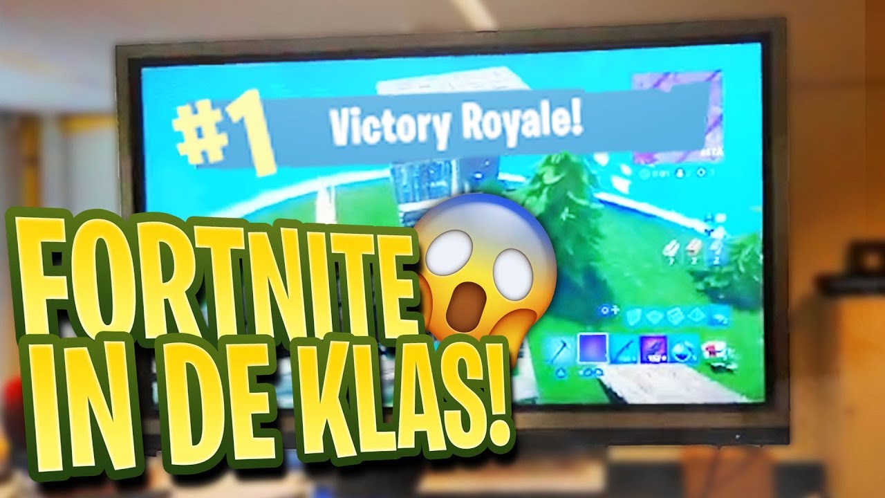 FORTNITE IN DE KLAS SPELEN! - Fortnite Top 10 Plays van de Week #8 ...