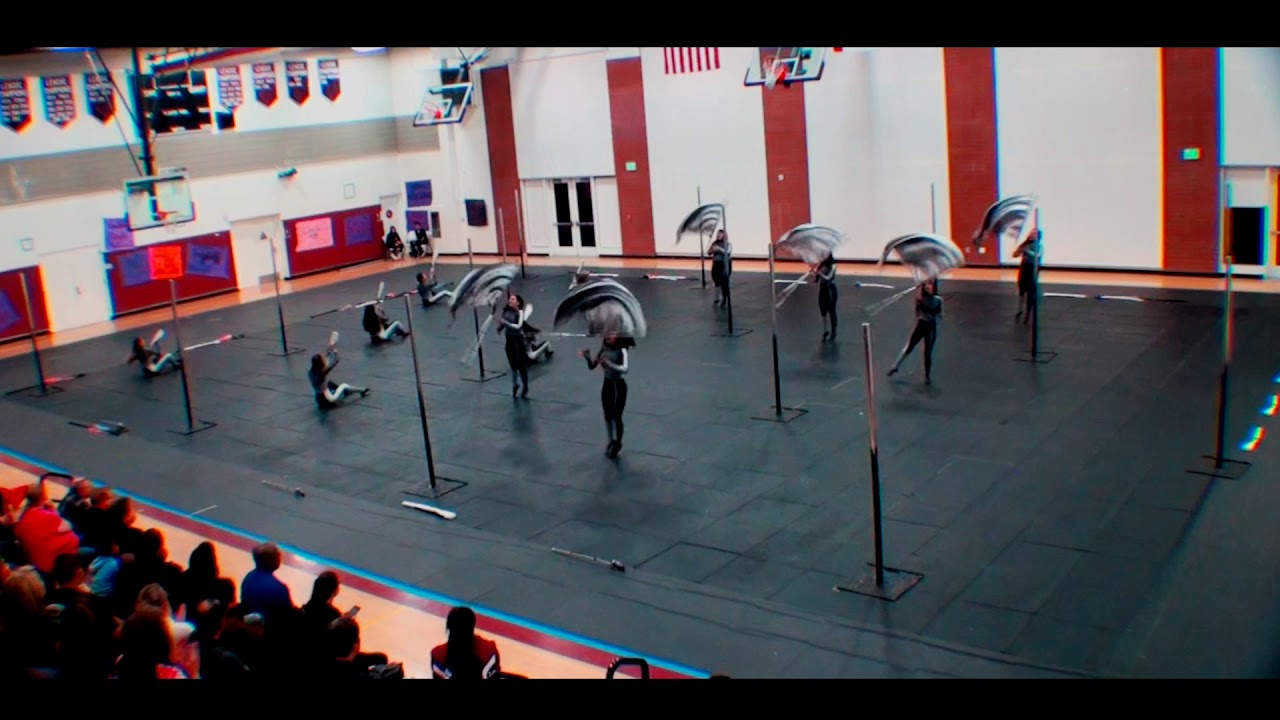 SHHS Varsity Color Guard ~ Paramount HS ~ 03.09.19 - YouTube