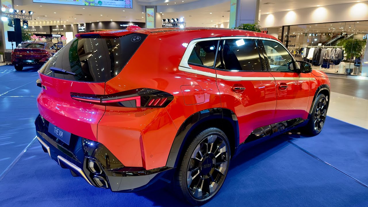 First Look ! 2023 BMW XM Super SUV - Toronto Red Metallic Color - YouTube