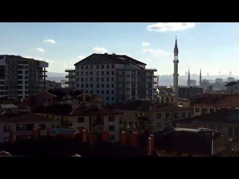 Ankara'da İkindi Ezanı 02 01 2016 Yrd. Doç. Dr. Erdoğan Köycü'nün Arşivinden