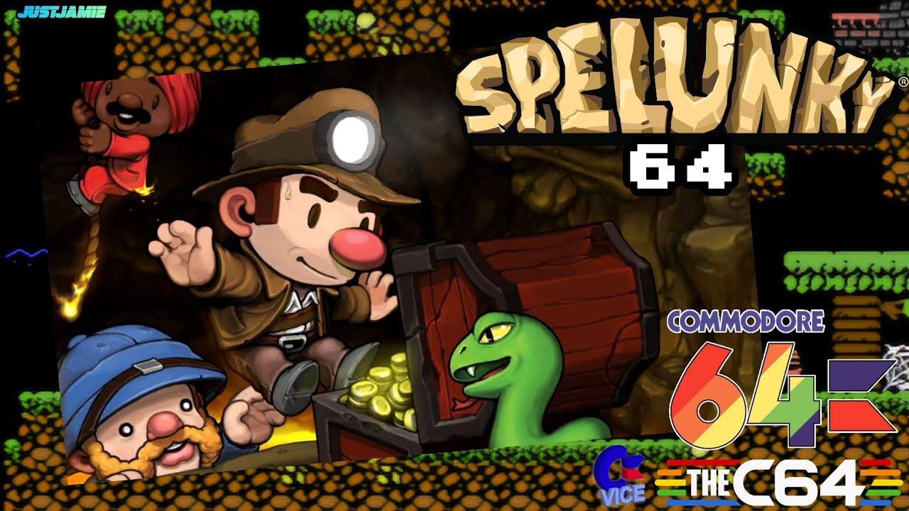 Spelunky64 - A Faithful New C64 2024 Port #spelunky #c64 #commodore64 ...
