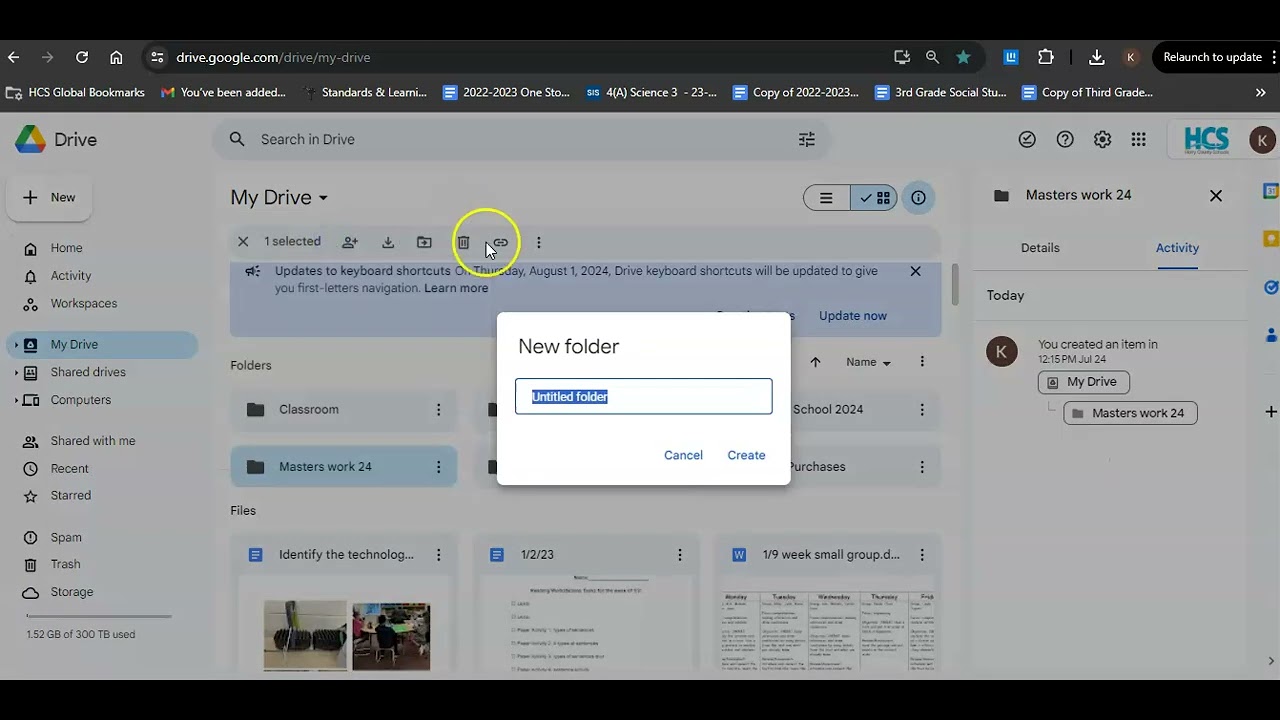 Google Drive: set up folders, sub folders and use descriptive names ...