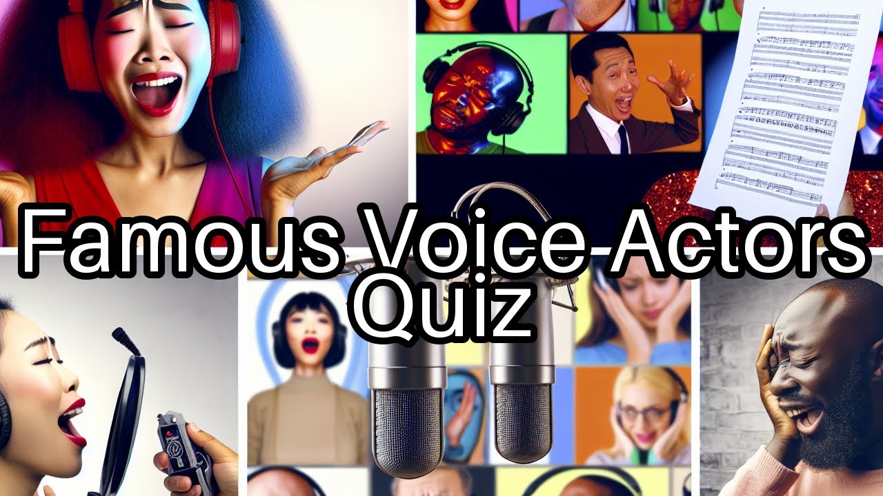 🎤 Test Your Knowledge: Can You Name These Famous Voice Actors? 🗣️ - YouTube