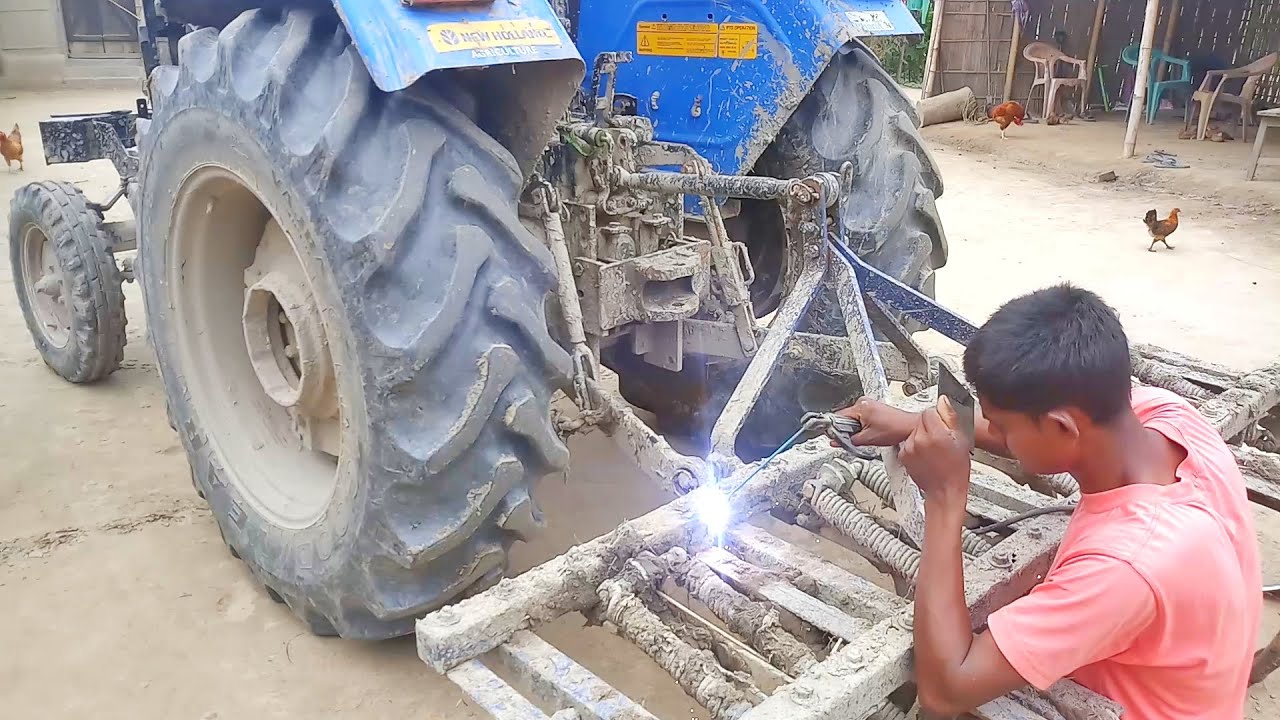 Tractor plough | Tractor plough welding | Welding- Tractor plough ...