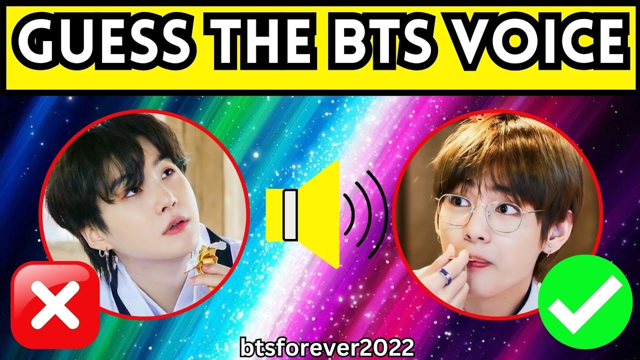 BTS QUIZ - BTS VOICE - #3 Only ARMY'S Can Complete This Quiz - YouTube