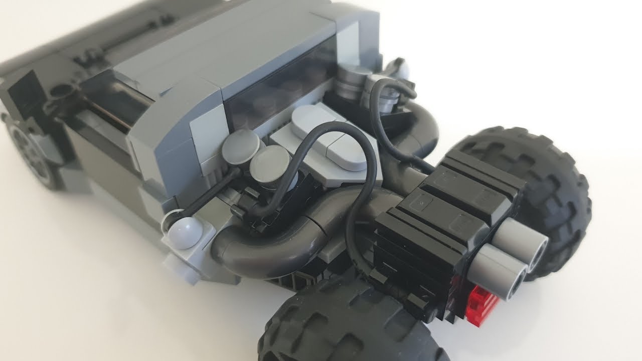 lego 8 stud wide car moc [레고 자동차 창작] - YouTube