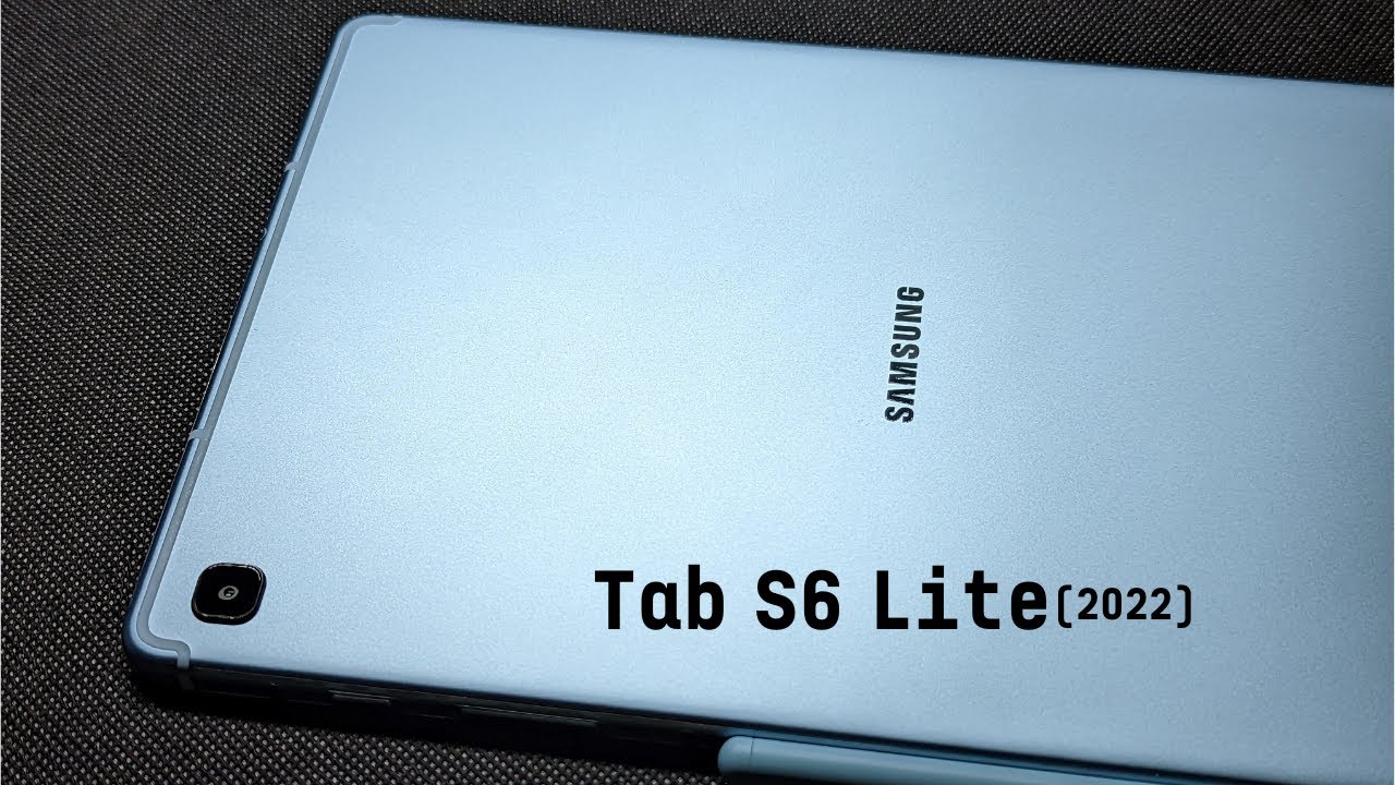 SAMSUNG Galaxy Tab S6 Lite (2022) 開箱體驗 [CC字幕] - YouTube
