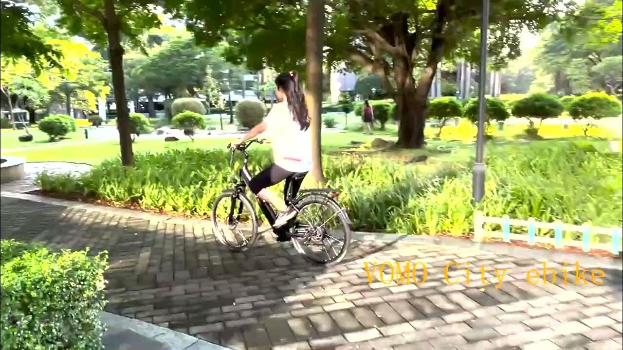 CS20 VOMO ebike CS20 Model e-bike city bicycle CS20 ebike - YouTube