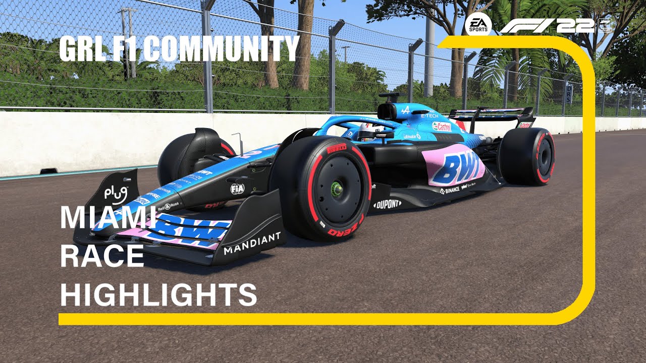 [GRL F1 Community] [DE] Race 4 Miami S7 "Leicht enttäuschend" - YouTube