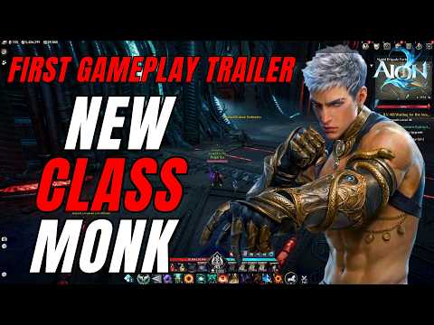 AION 2 New Class Monk - FIRST Ever Gameplay Trailer Reveal! (Global Release 2026)