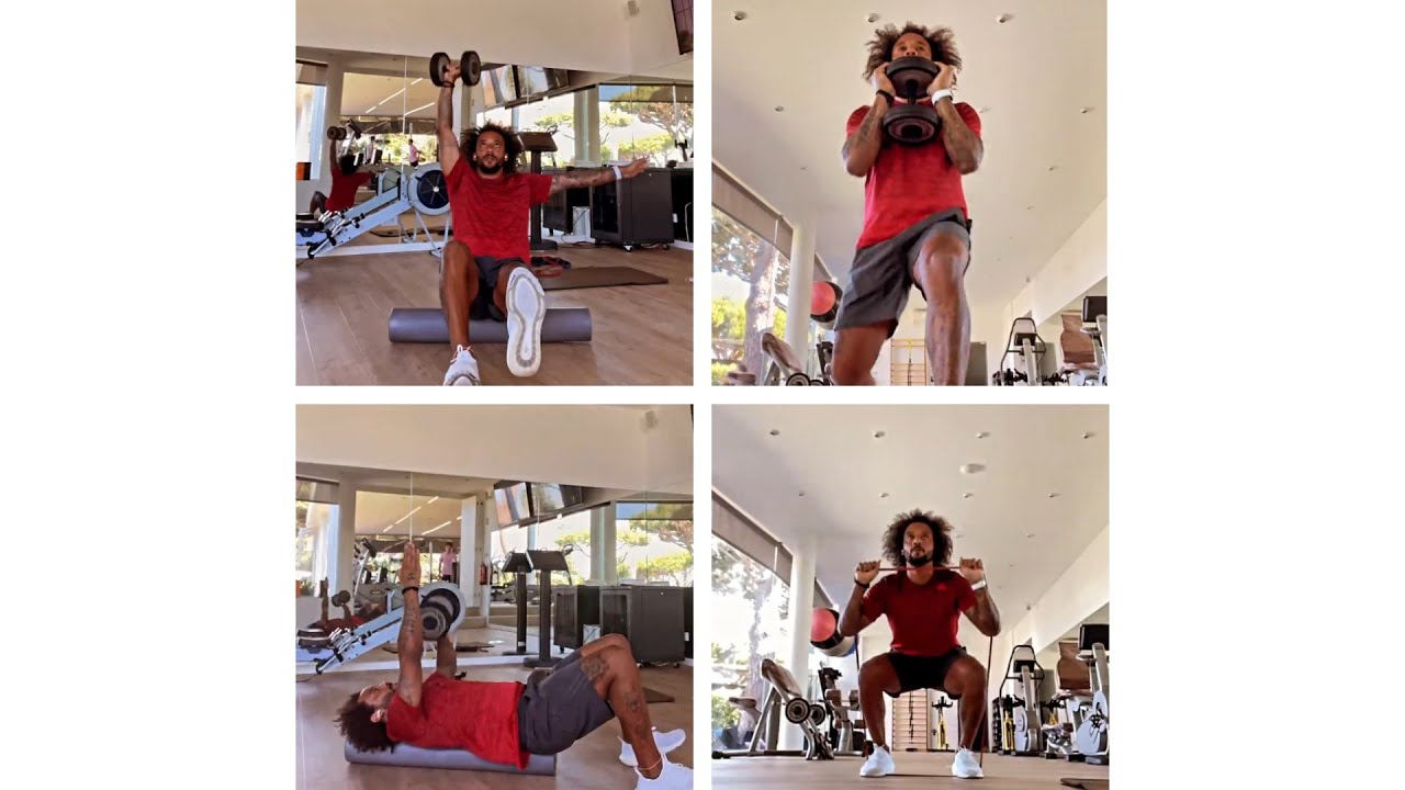 Marcelo body workout video🏋️‍♂️🏋️‍♂️ || gym 2021|| soccer10 - YouTube