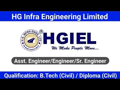 HG Infra Engineering Ltd Hiring 2024: Highway and Structure Engineer ...