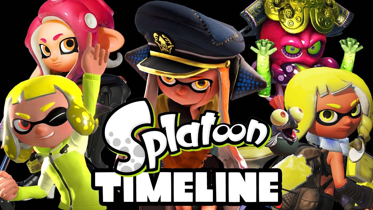 Complete Splatoon Timeline with Splatoon 3! - YouTube