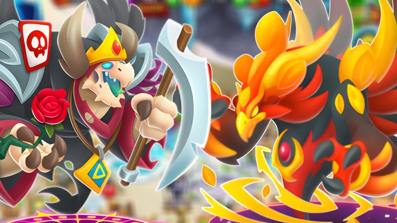 ARCANA DEATH DRAGON VS PHOENIX ETERNAL DRAGON - YouTube