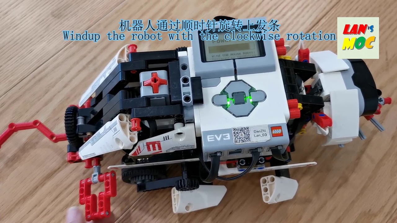 EV3 Windup Mouse Robot - YouTube