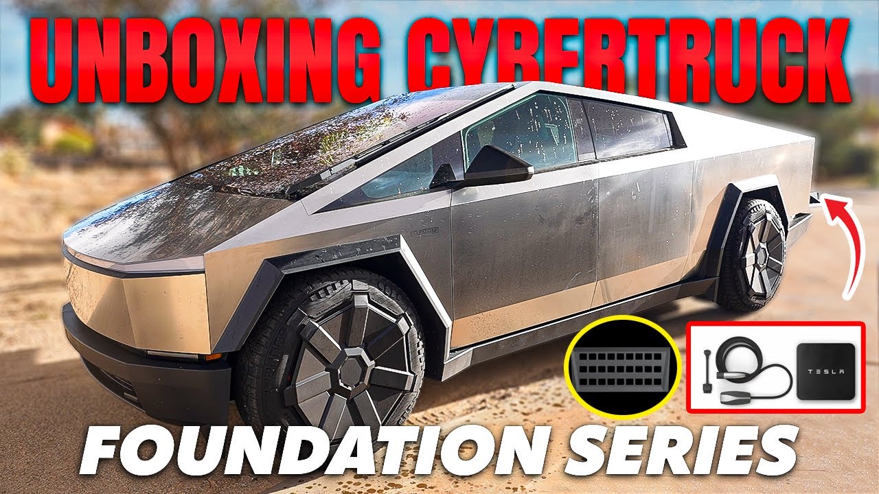 Unboxing The Cybertruck: Foundation Series | What We Got - YouTube