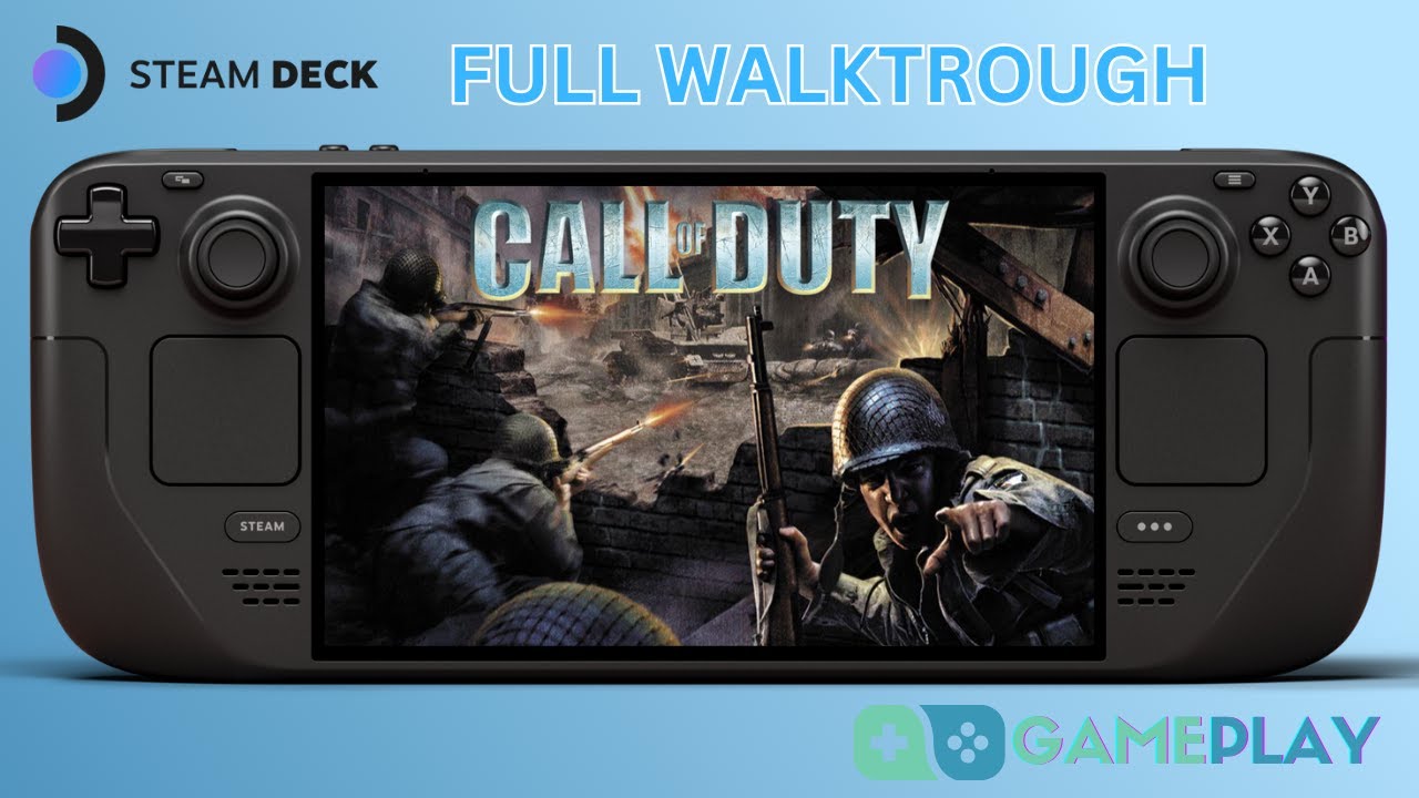Played on Steam Deck | Call of Duty I Full Gameplay Walkthrough - YouTube