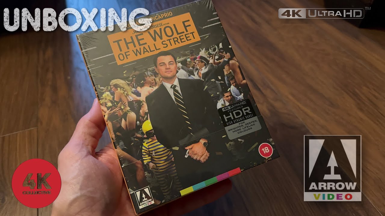 The Wolf of Wall Street @Arrow_Video 4k UltraHD Blu-ray limited edition ...