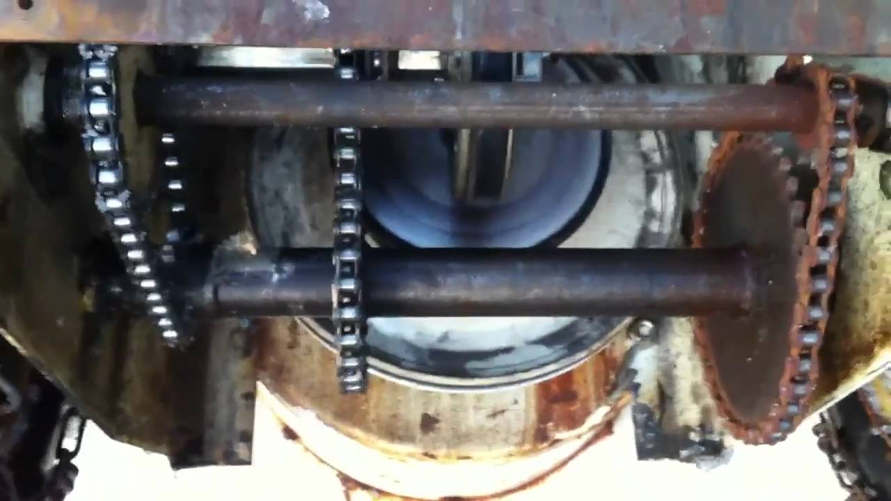 Western Intl. Snowblower Drive System - YouTube