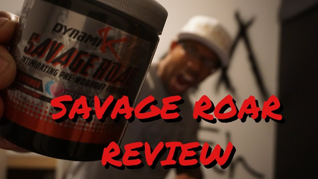 SAVAGE ROAR PREWORKOUT REVIEW - YouTube