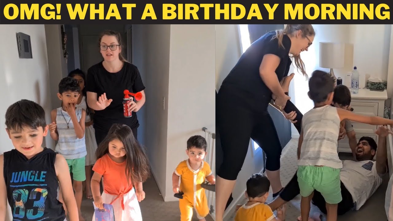 OMG! WHAT A BIRTHDAY MORNING | SURPRISE | LOVELEEN VATS & COURTNEY VATS ...