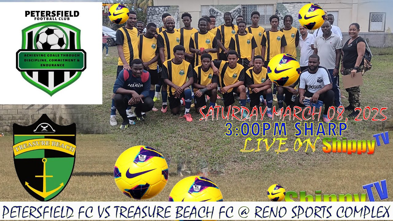 PETERSFIELD FC VS TREASURE BEACH FC @ RENO SPORT COMPLEX SATURDAY MARCH ...