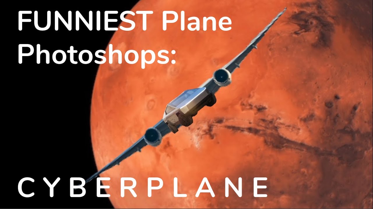 The FUNNIEST Photoshoped Planes I Made - YouTube