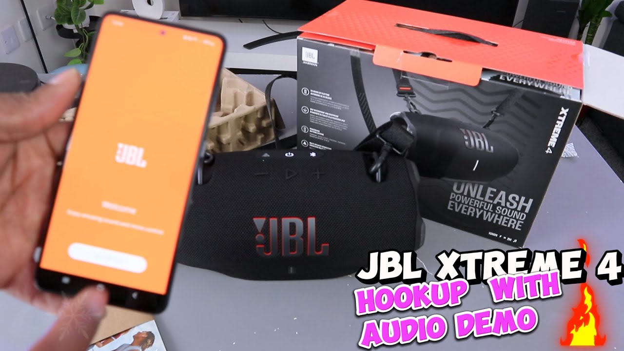 How To Hook up and Install JBL Xtreme 4 To Phone Using JBL Portable App ...