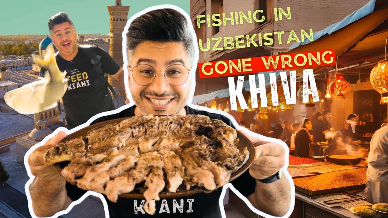Exploring Khiva🇺🇿: Traditional Foods, Ichan Kala & Sazan Fish Adventure ...