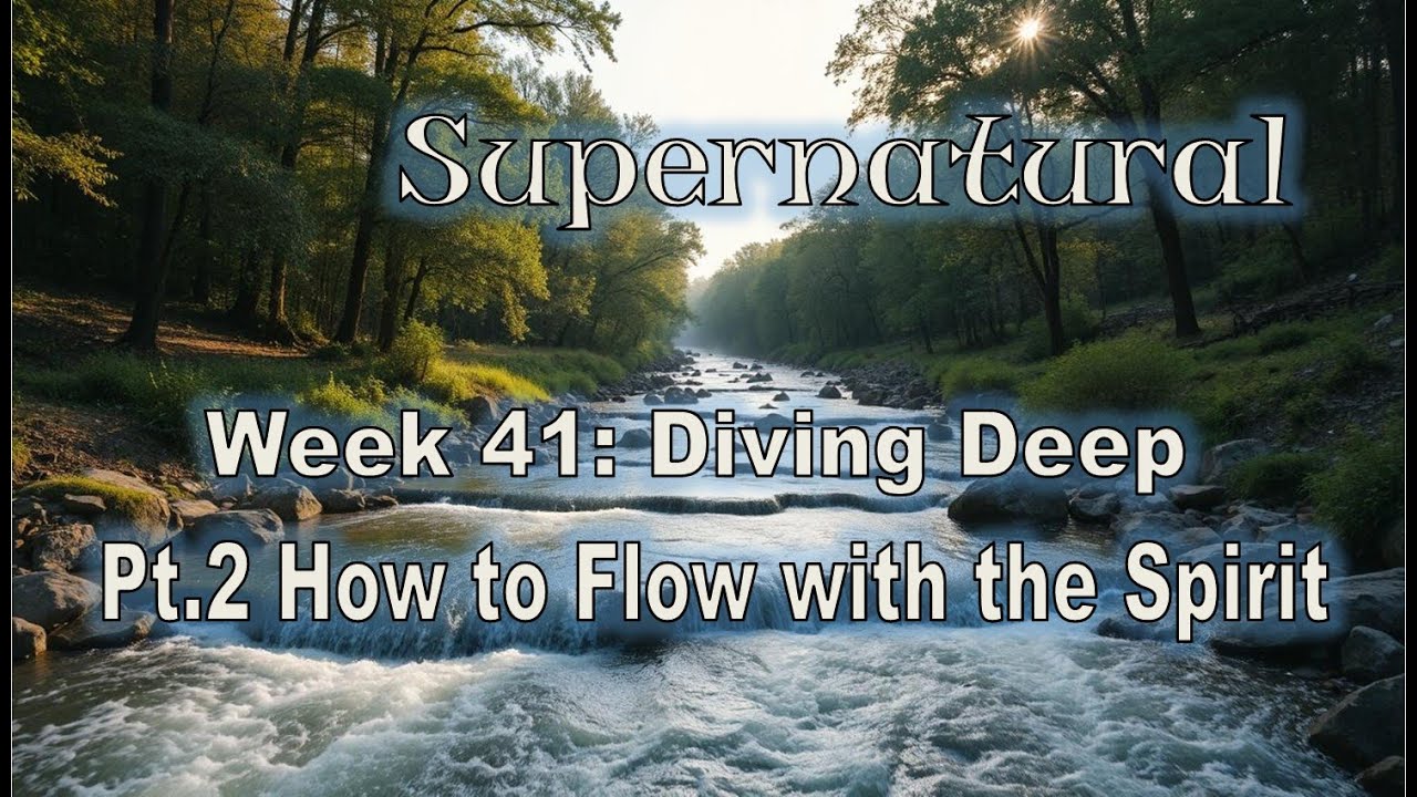 Diving Deeper: Pt. 2 How to Flow with the Spirit - #jesus #motivation # ...