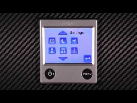 How to use the Alde 3020 112 control panel - YouTube