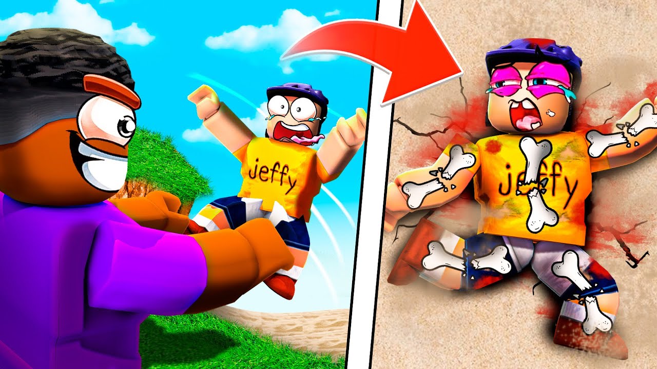 Jeffy Jumps Off a 1,926,467 FOOT CLIFF!? - YouTube