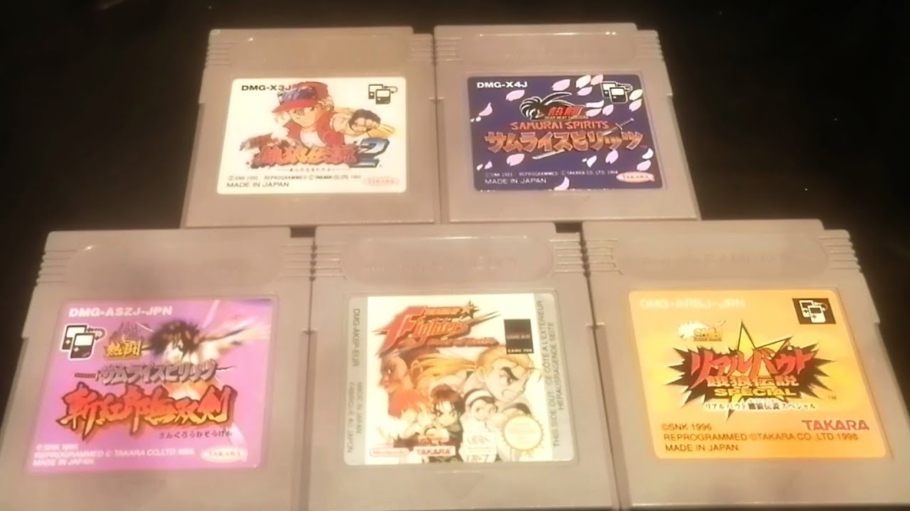 Últimos Juegos de TAKARA para GAME BOY - YouTube