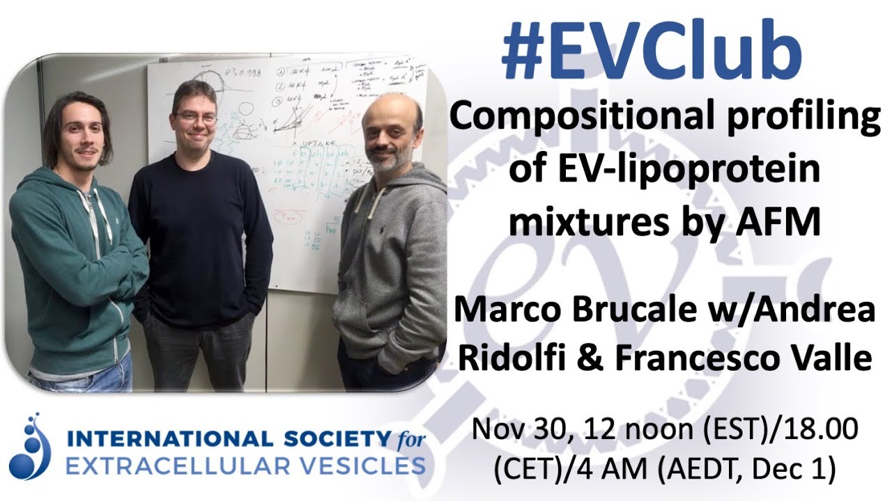 Marco Brucale: Compositional profiling of EV-lipoprotein mixtures by ...