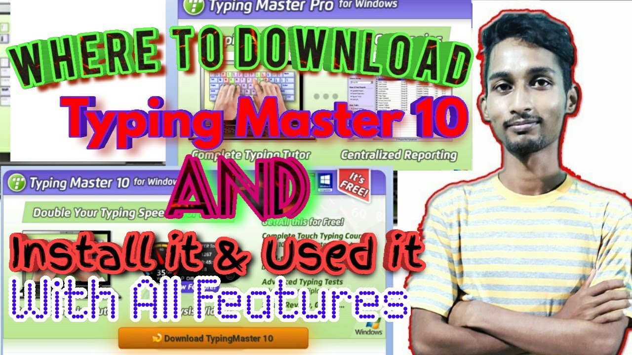 Where to Download Typing Master 10 and Install it And Use it with all ...
