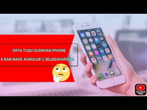 ORTA TUŞ OLMADAN 0 DAN İPHONE KURMA ( BİLGİSAYARSIZ) || TEKNOLOJİ PASAJI 😎